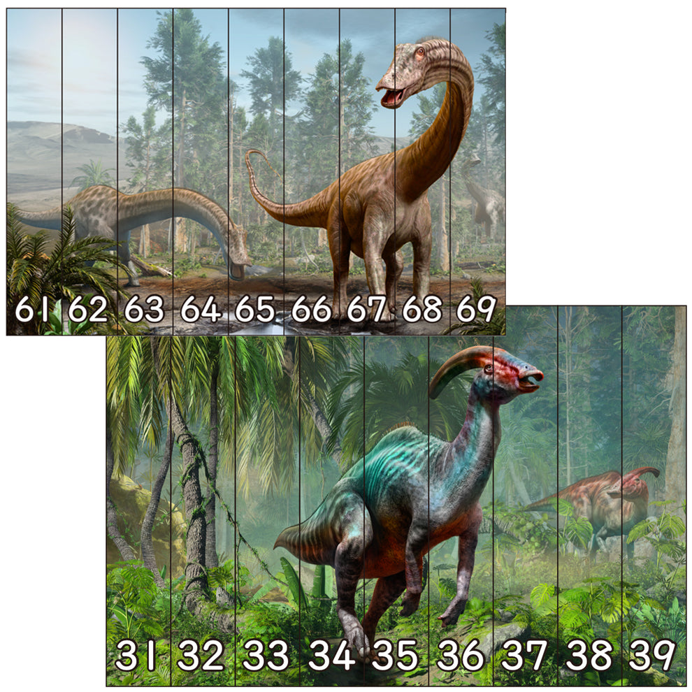 Dinosaur Number Puzzle – Montessori Resource Store Bambino