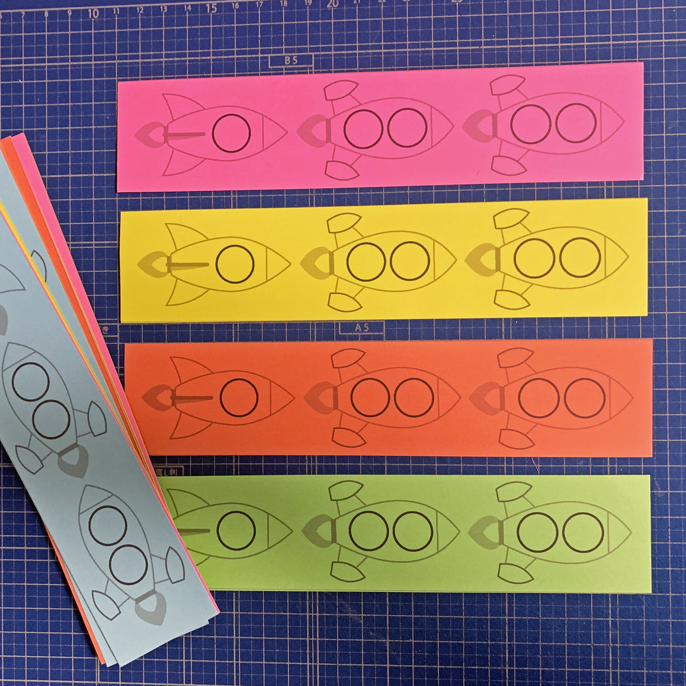Connectable Sticker Activity Sheets (Rocket Theme) – Montessori ...