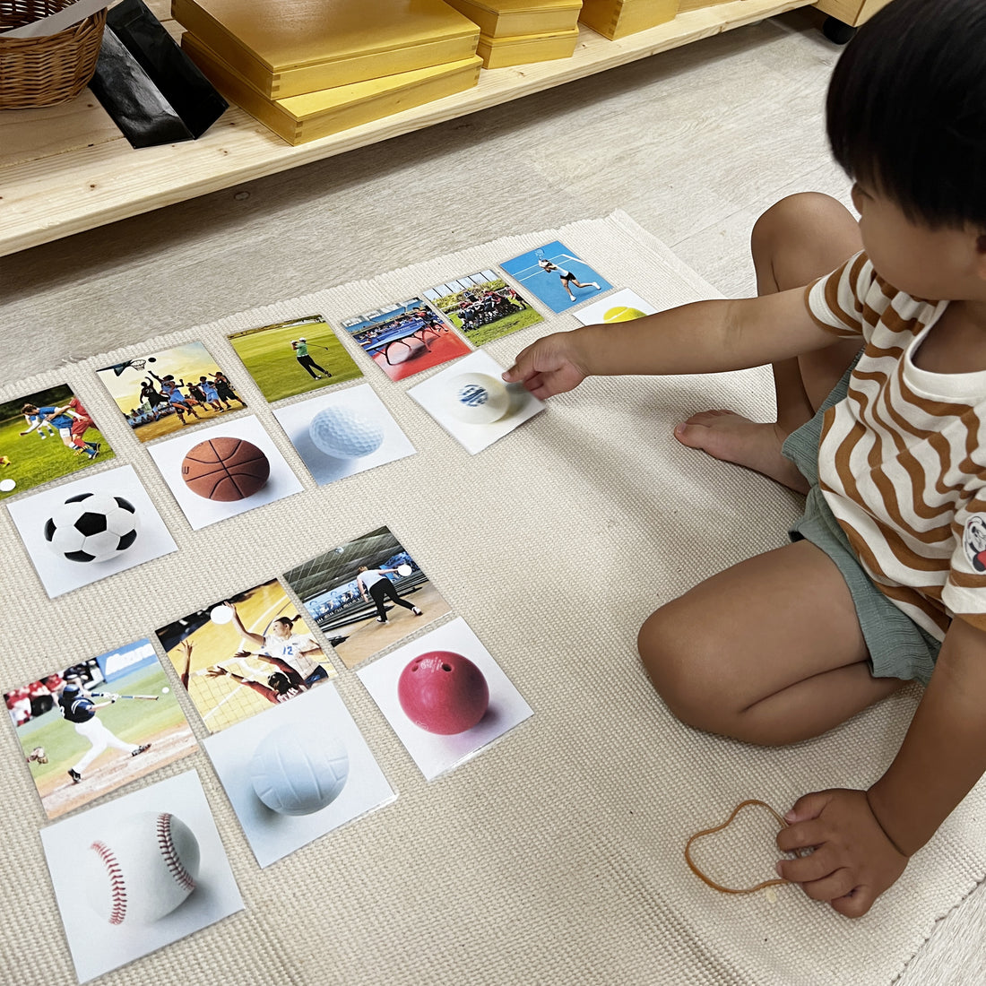 Sports and Ball Matching Cards – Montessori Resource Store Bambino