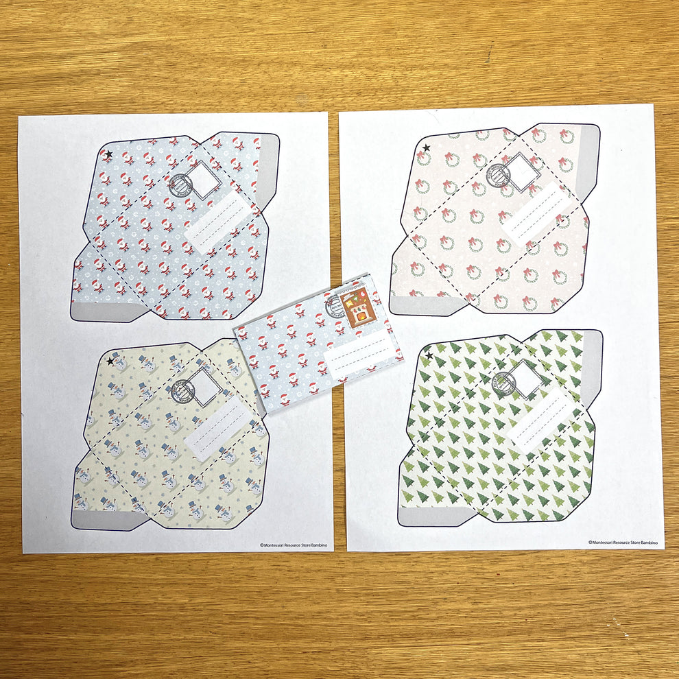 Christmas & New Year Special Edition! Kids’ Holiday Greeting Card Set ...