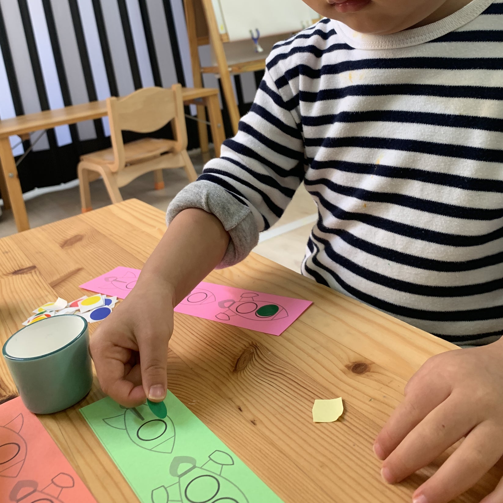 Connectable Sticker Activity Sheets (Rocket Theme) – Montessori ...
