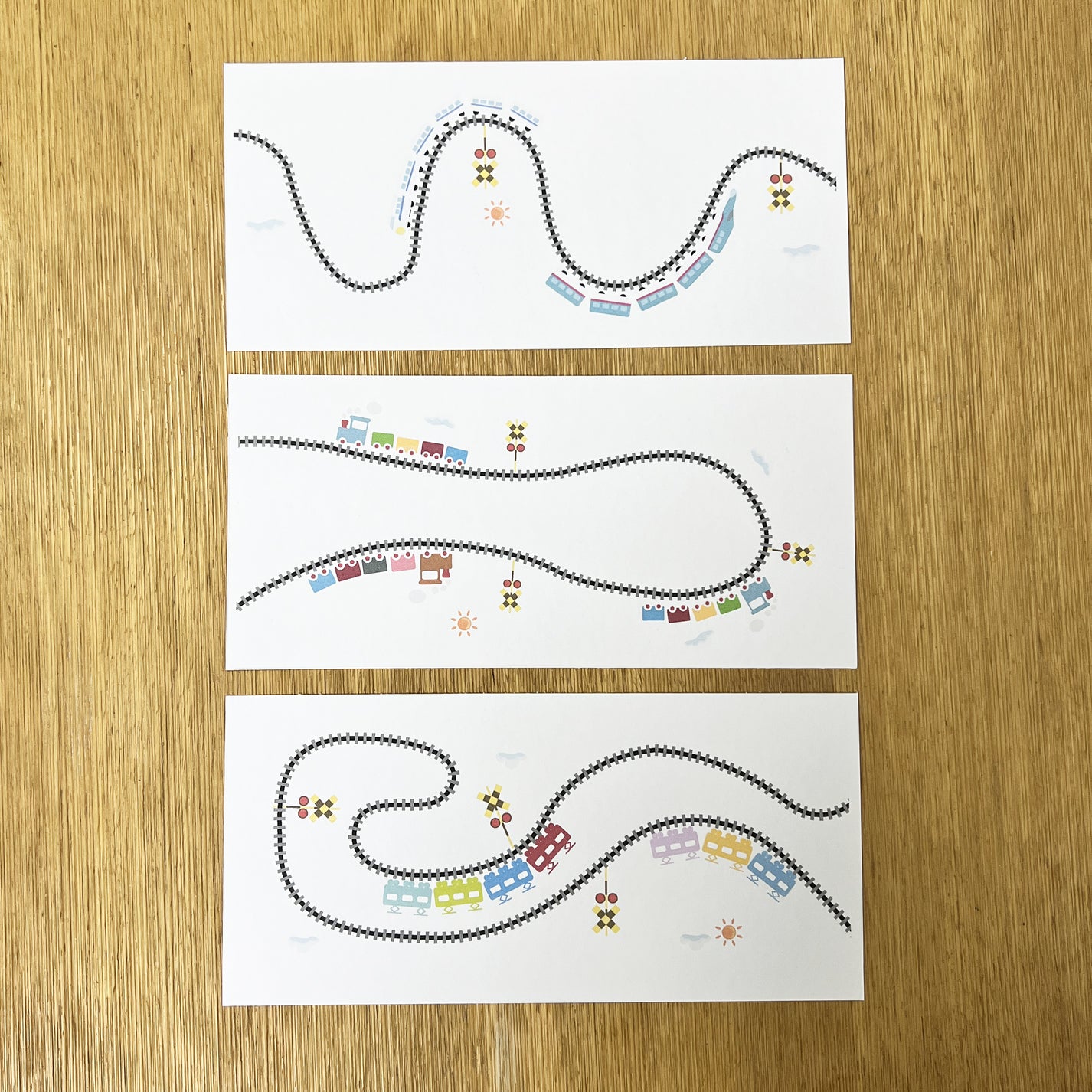 Cutting activity with scissors - Railroad Track Illustration ...