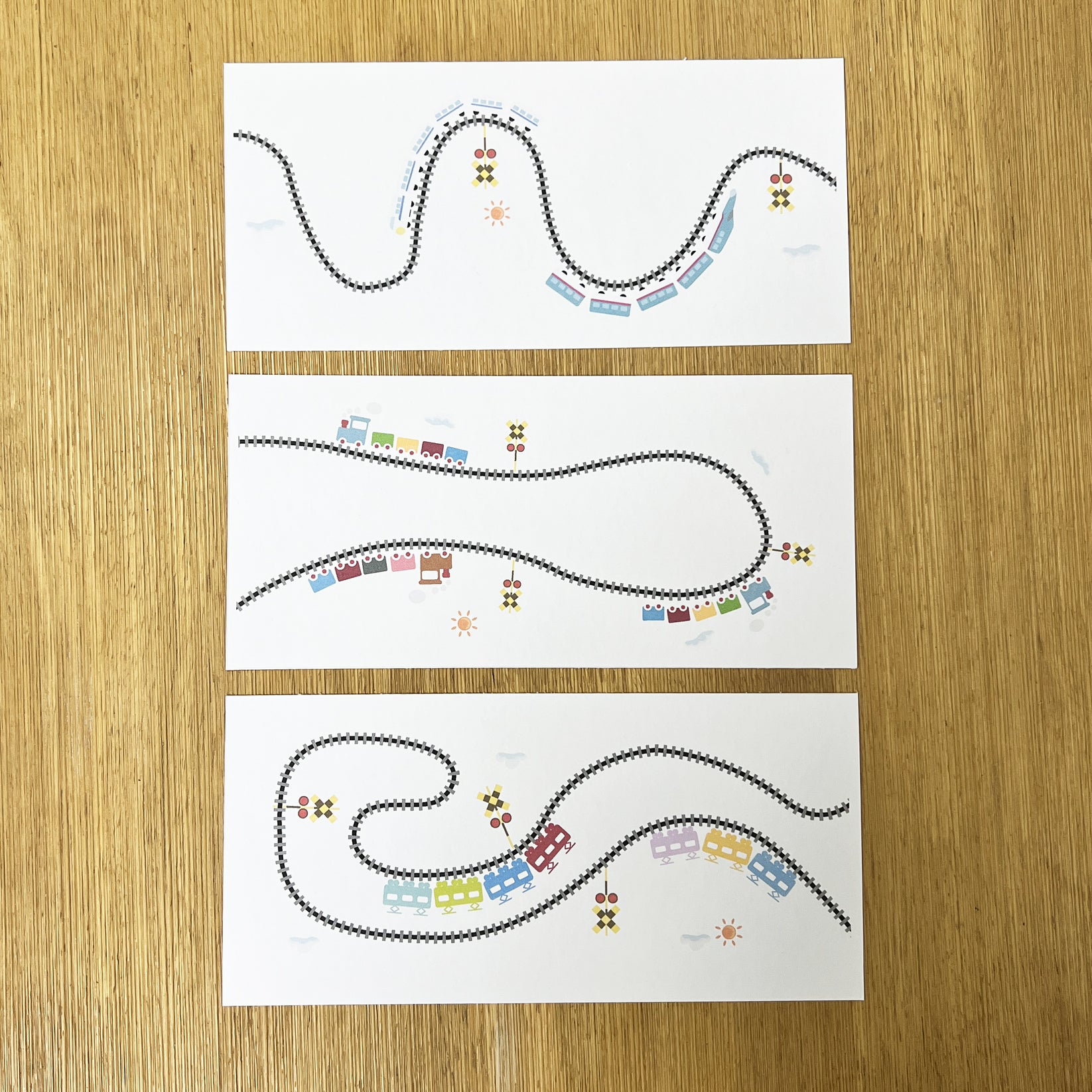 Cutting activity with scissors - Railroad Track Illustration ...