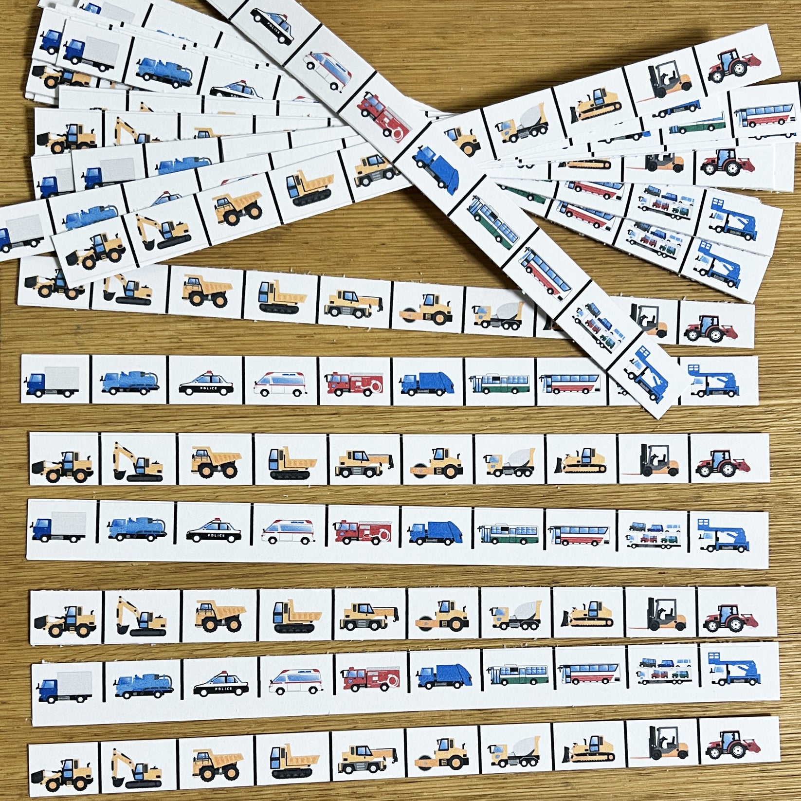 Emergency & Service Vehicle Cutting Strips – Montessori Resource Store ...