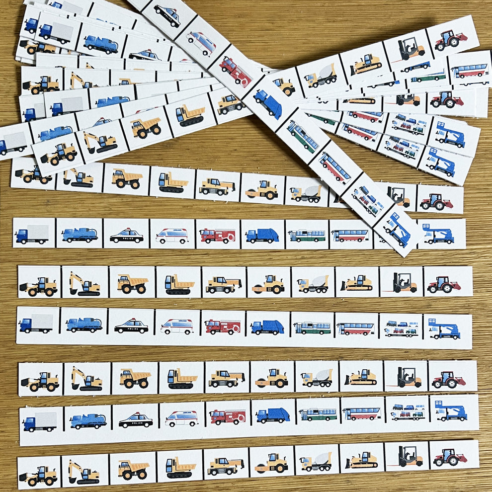 Emergency & Service Vehicle Cutting Strips – Montessori Resource Store ...