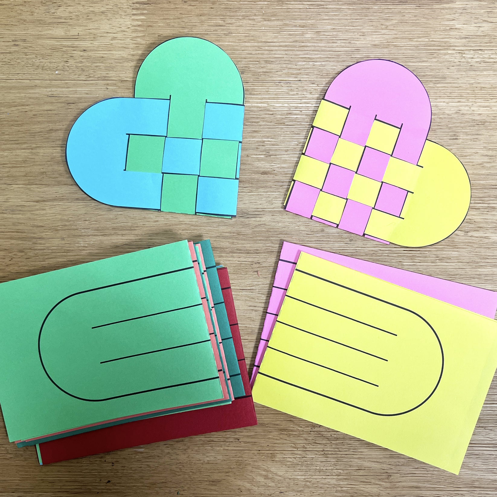 Heart Bag (Paper Plaiting) – Montessori Resource Store Bambino