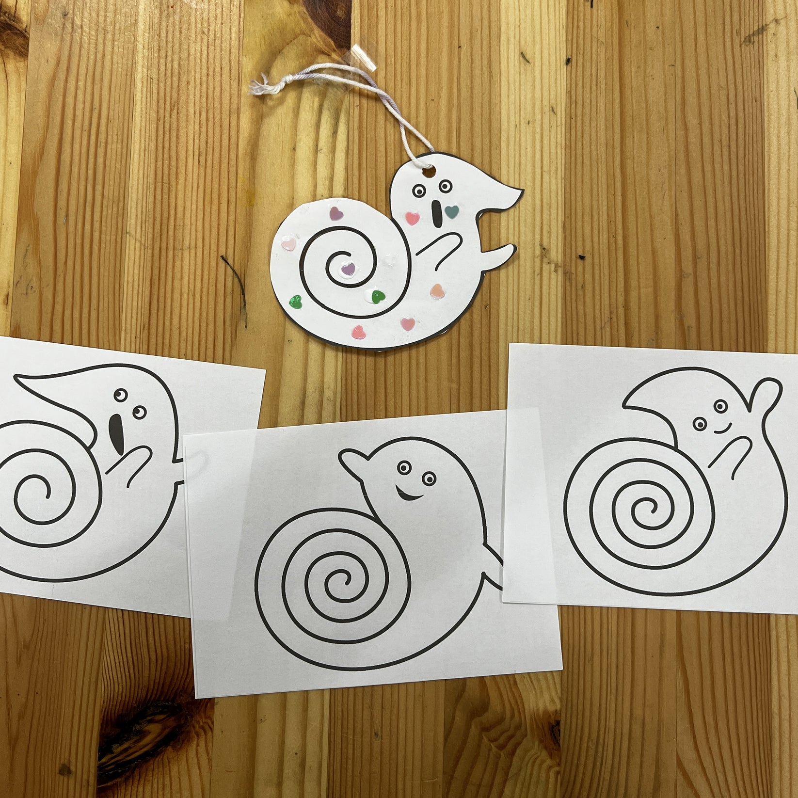 Halloween Ghost Set (Scissor Practice Activity) – Montessori Resource ...