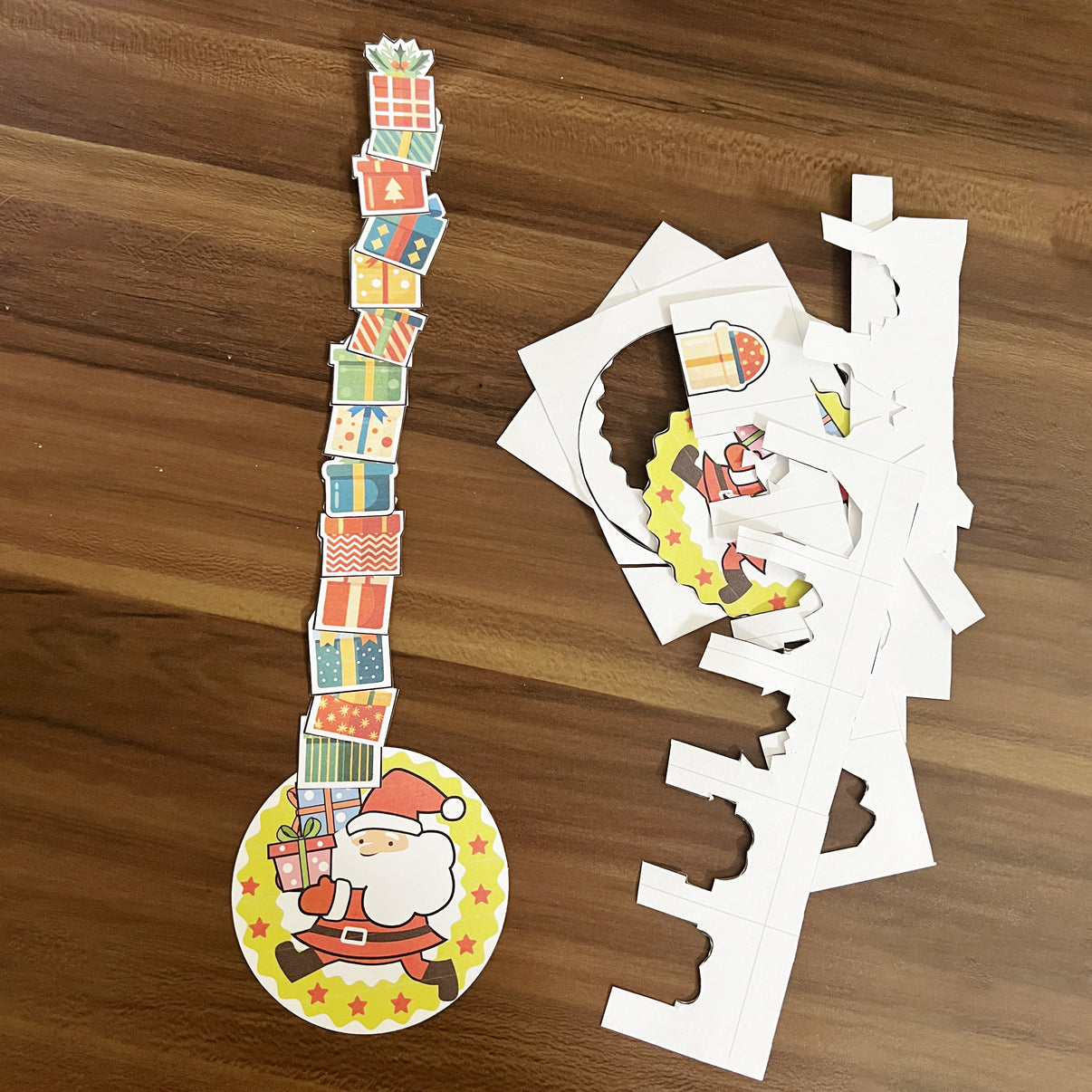 Santa’s Gift Tower: A Fun Christmas Cutting and Crafting Activity ...