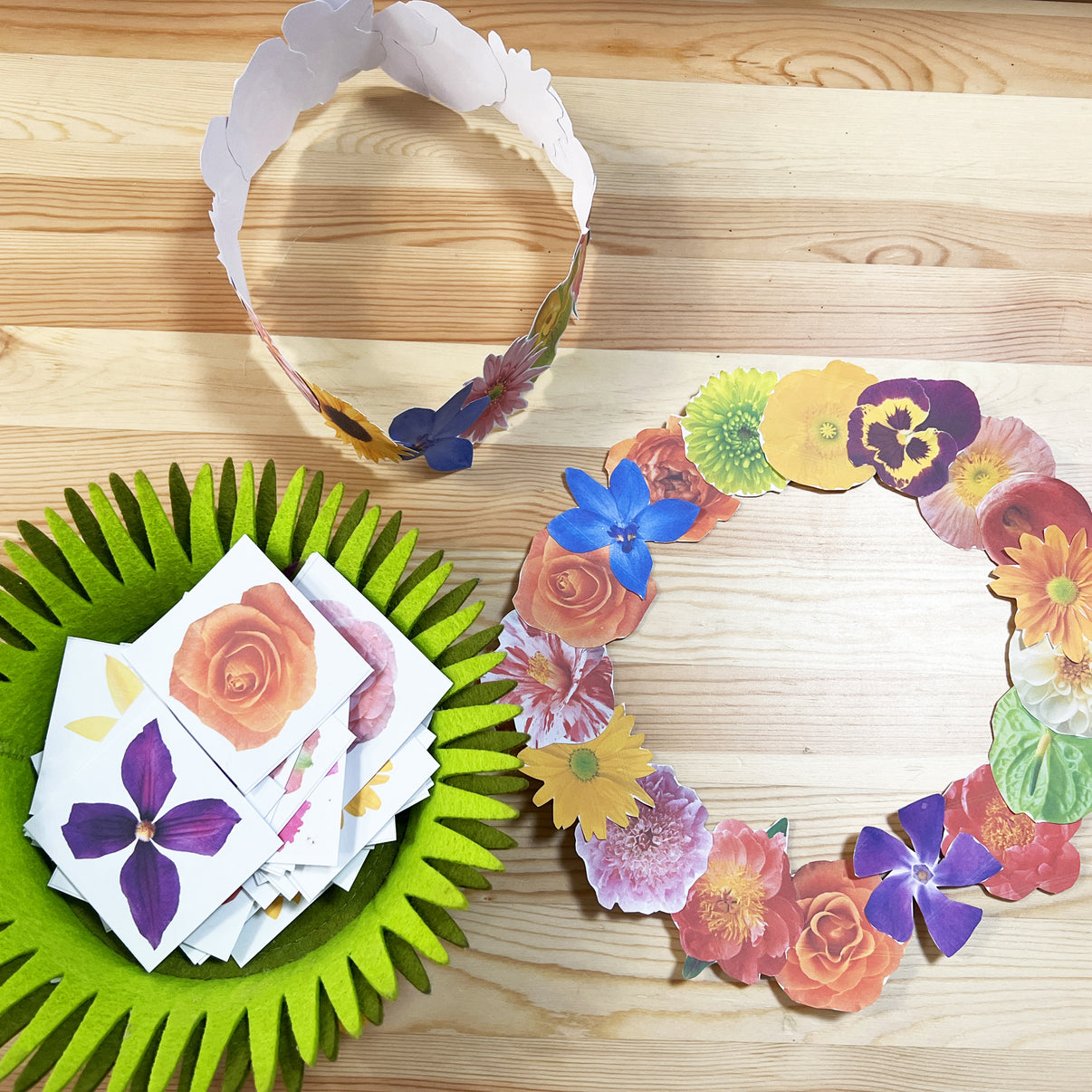 Simple Petals Collection（Cutting and Gluing Activity） – Montessori ...