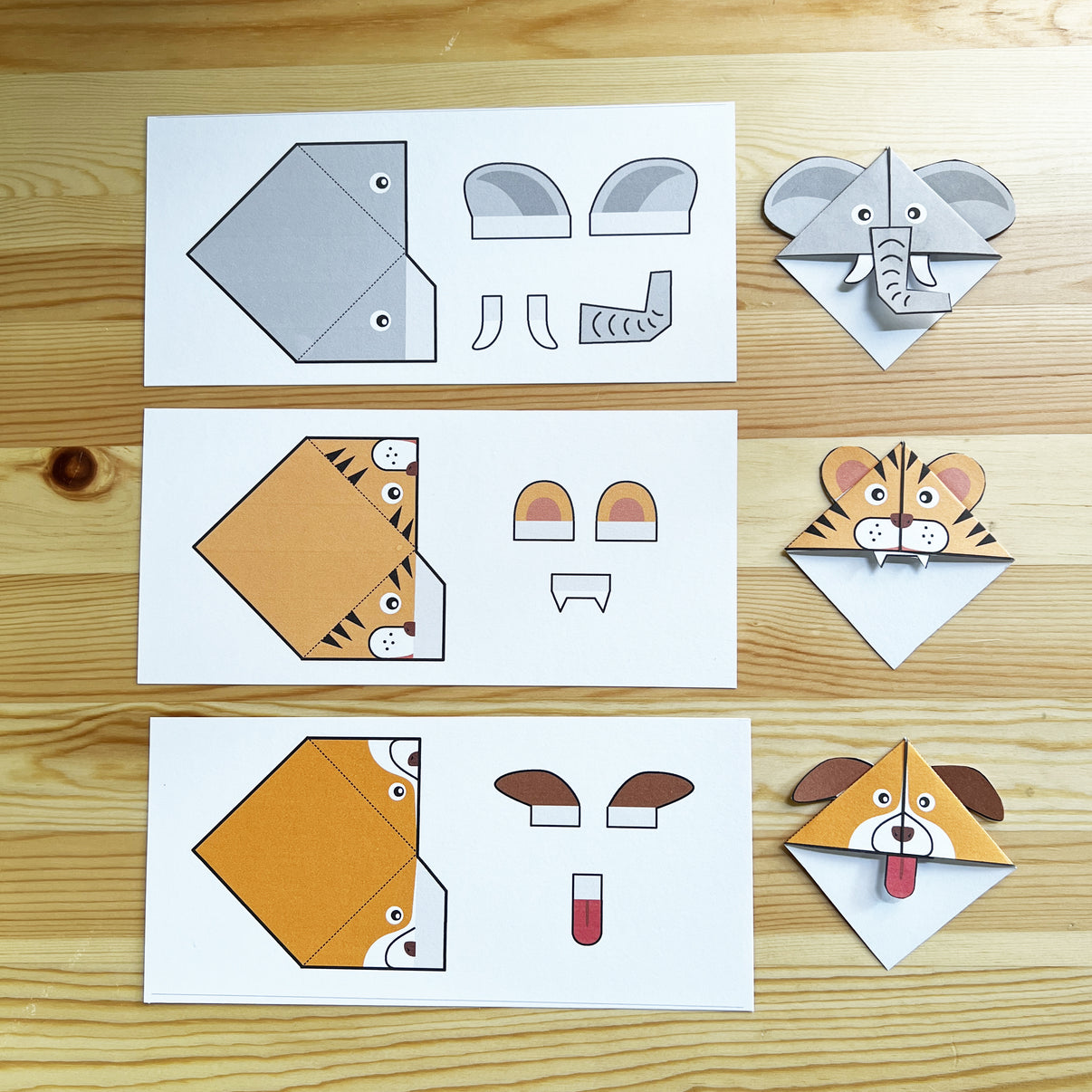 Animal Corner Bookmark – Montessori Resource Store Bambino