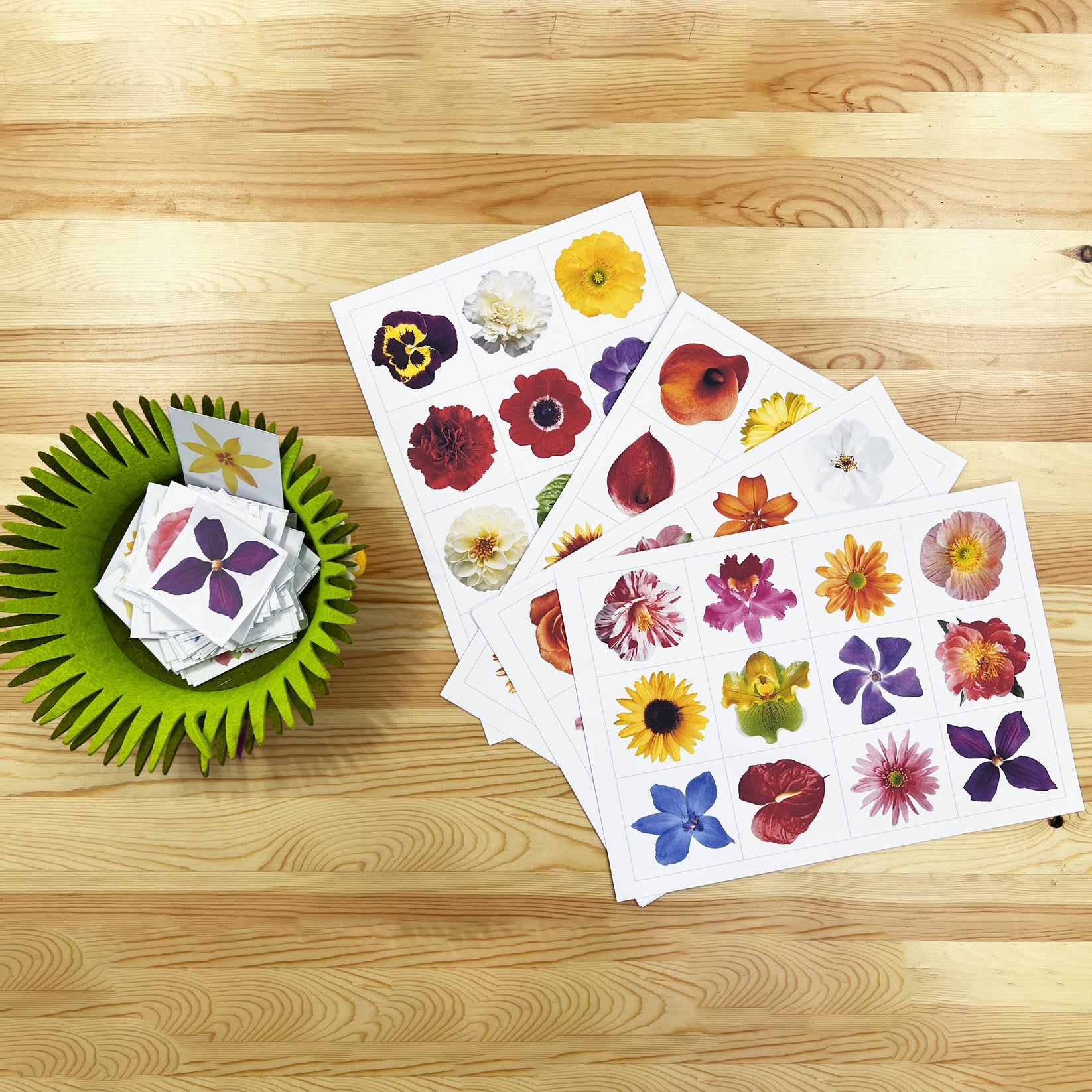 Simple Petals Collection（Cutting and Gluing Activity） – Montessori ...