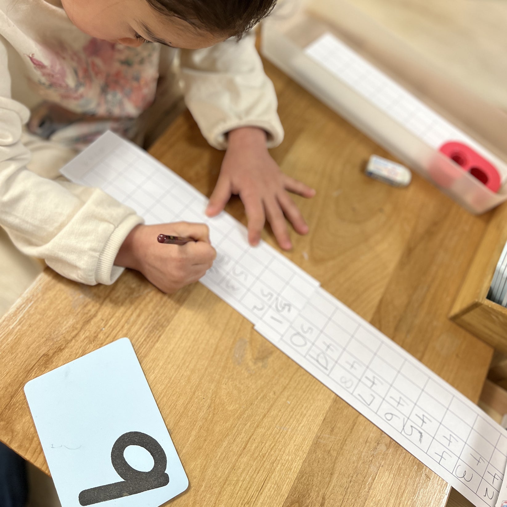 Learn Numbers with Fun! Roll-Up Number Sheet and Storage House Set ...