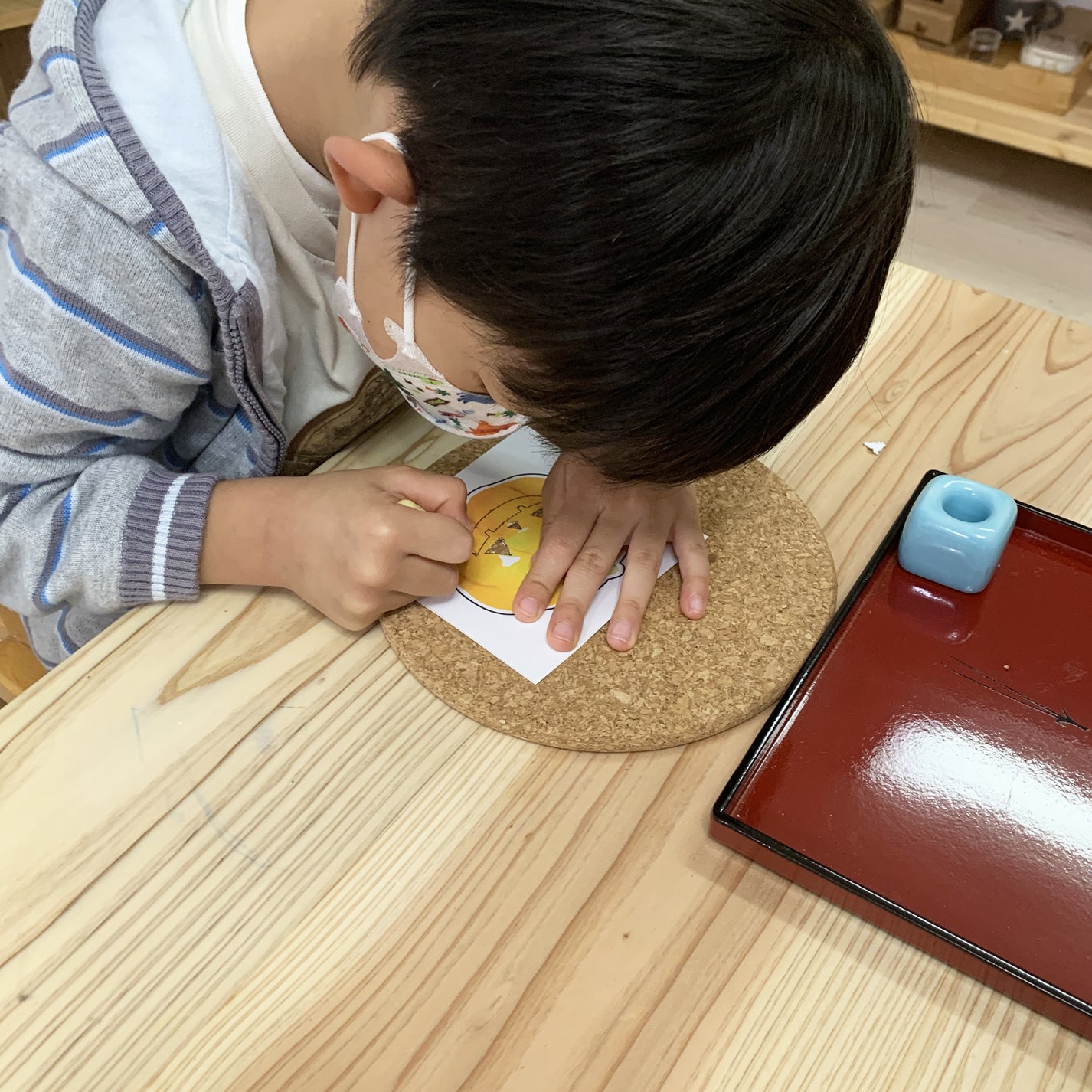 Pin Punching Work - Jack-o’-Lantern Shape Cutting – Montessori Resource ...