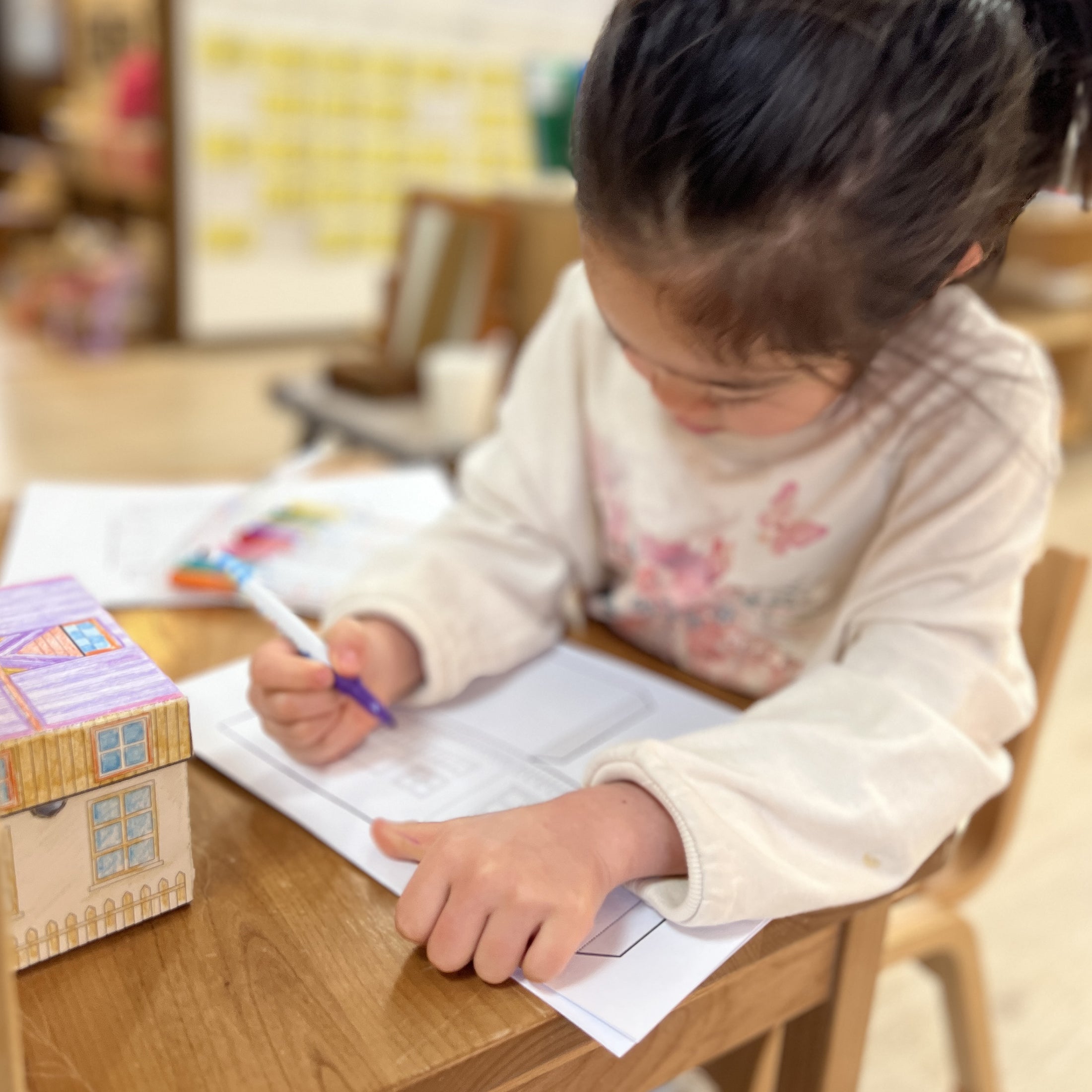 Learn Numbers with Fun! Roll-Up Number Sheet and Storage House Set ...