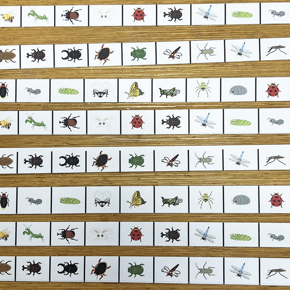 Simple Cutting Strips for Scissor Practice – Insects – Montessori ...