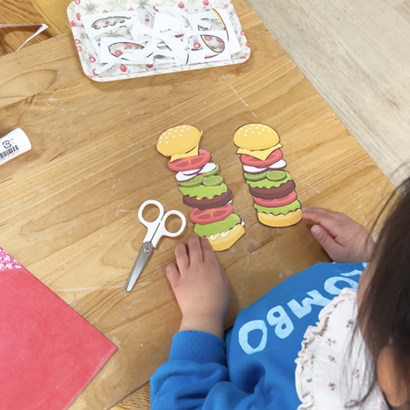 Cut & Build Your Own Burger Tower! – Montessori Resource Store Bambino