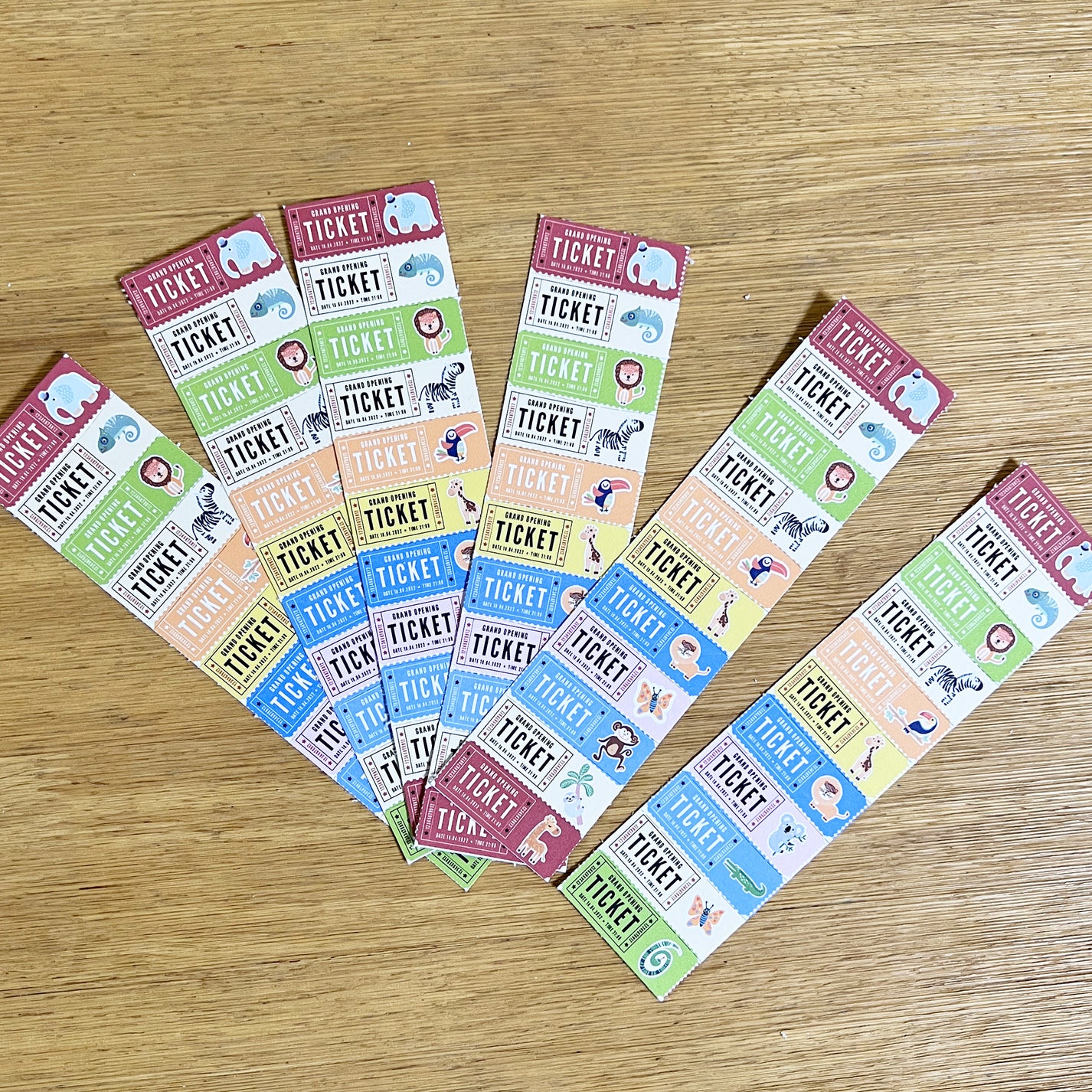 Zoo Ticket Tearing: A Fun Fine Motor Skill Activity for Kids ...