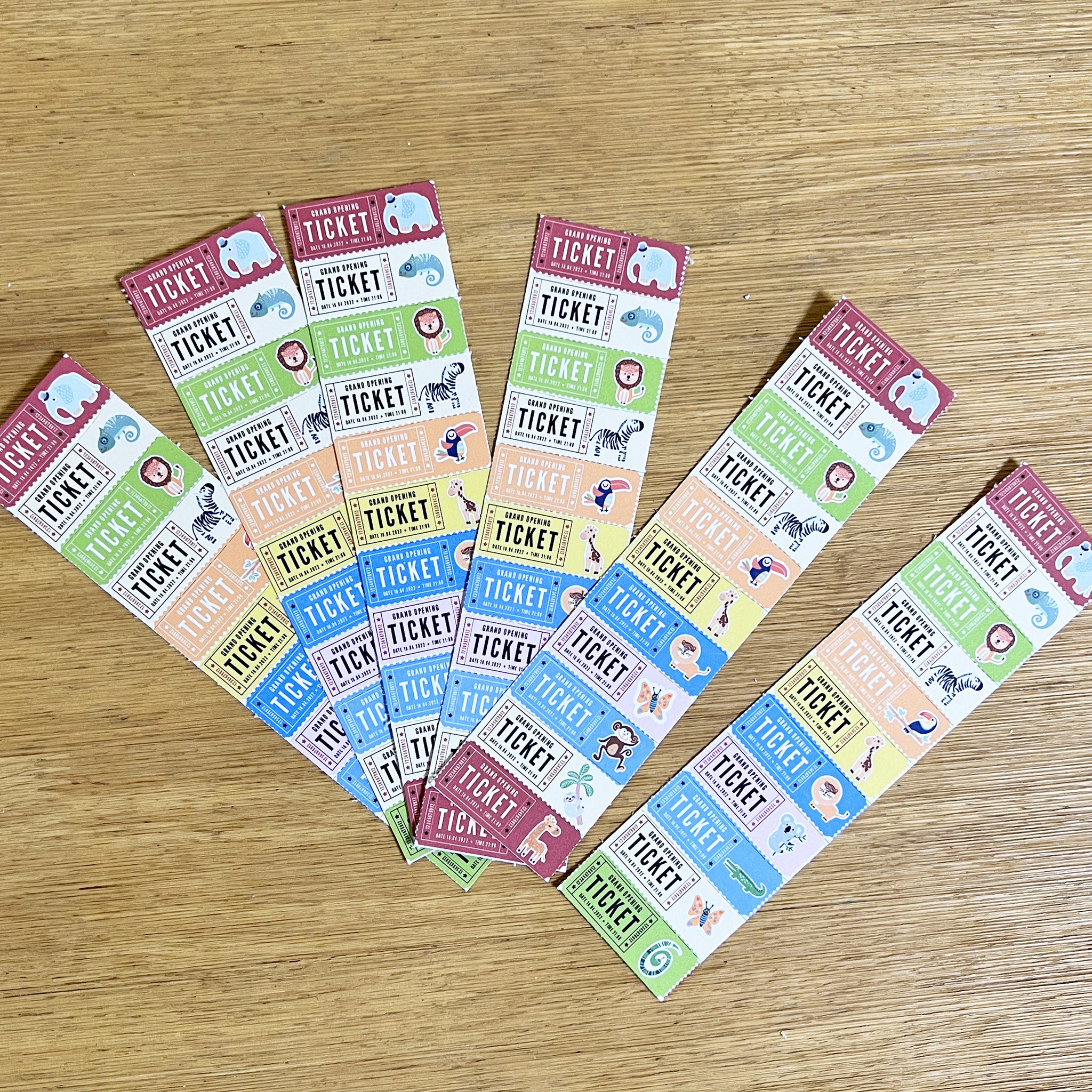 Zoo Ticket Tearing: A Fun Fine Motor Skill Activity for Kids ...