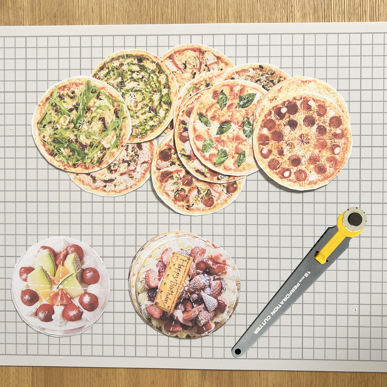 Whole Cake & Pizza Tearing Activity: Fun for Little Hands and Fingers ...