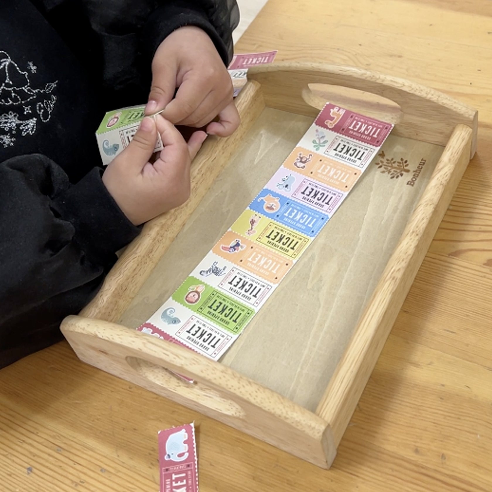 Zoo Ticket Tearing: A Fun Fine Motor Skill Activity for Kids ...