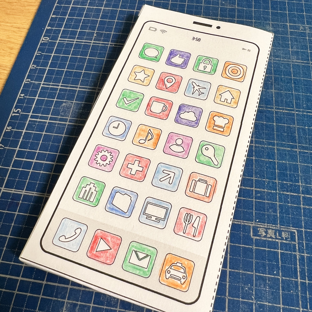 Paper Craft - Assembling Smartphones – Montessori Resource Store Bambino