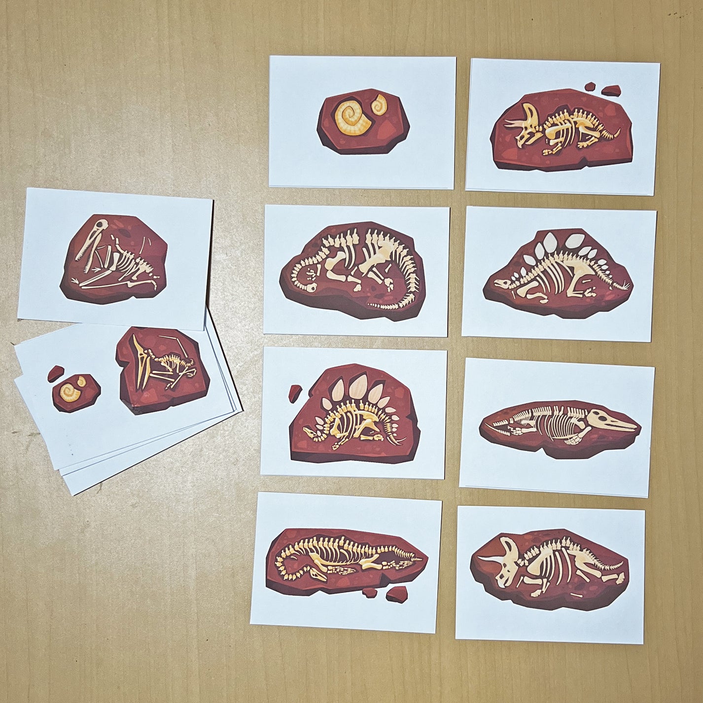 Pin Punching Work - Excavation of dinosaur fossils – Montessori ...