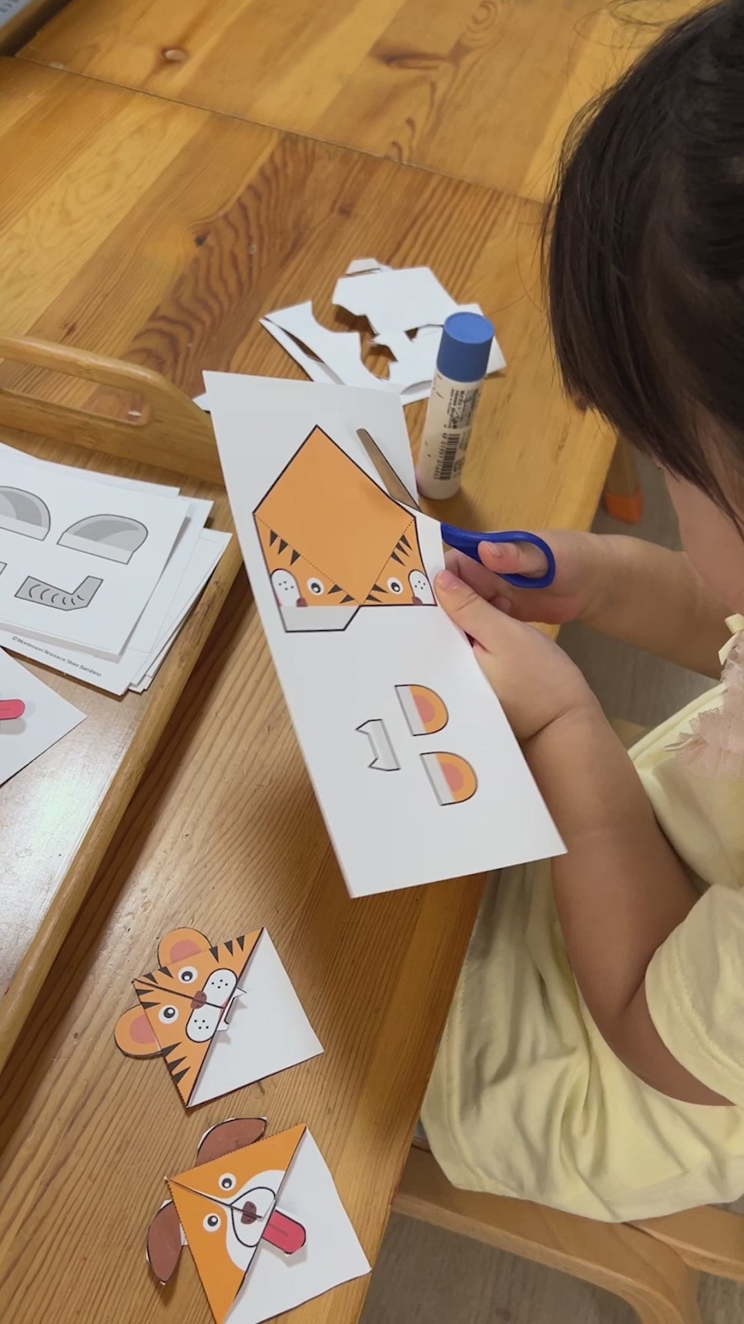 Animal Corner Bookmark – Montessori Resource Store Bambino