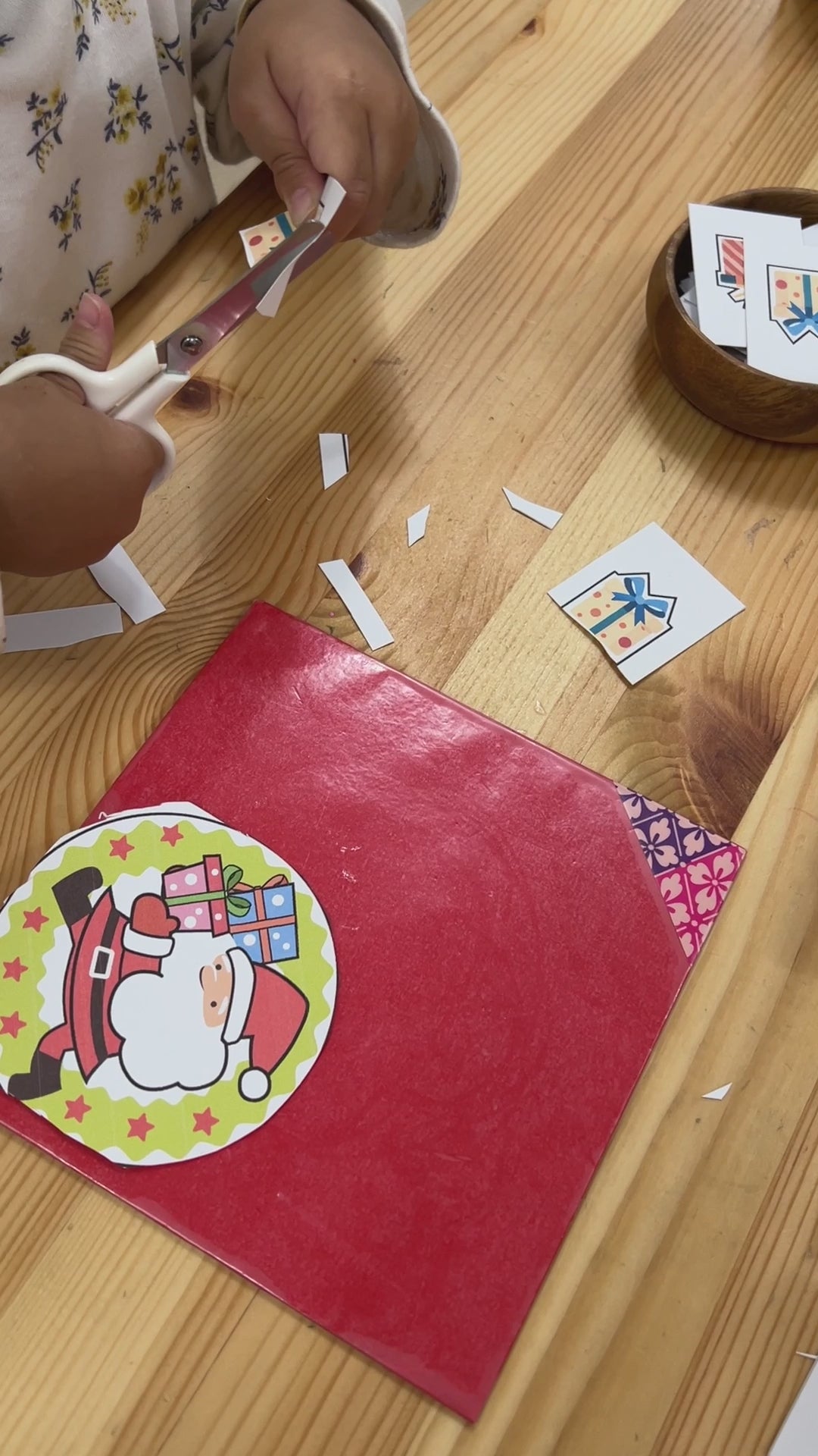 Santa’s Gift Tower: A Fun Christmas Cutting and Crafting Activity ...