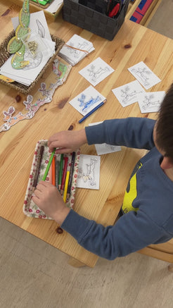 Santa's Sleigh Split Pin Connection – Montessori Resource Store Bambino