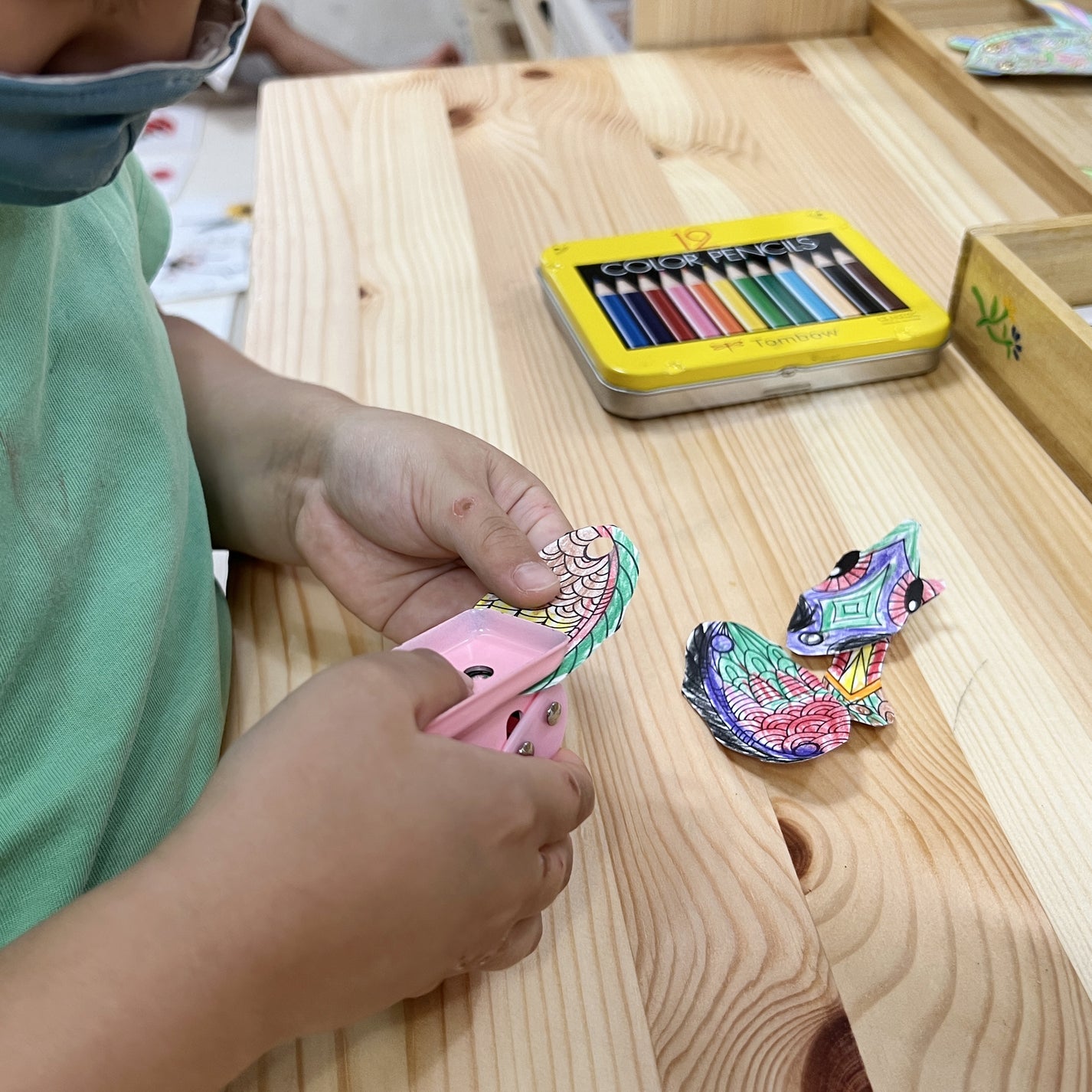 Cut & Color Split Pin Snake for Scissors and coloring Skills ...