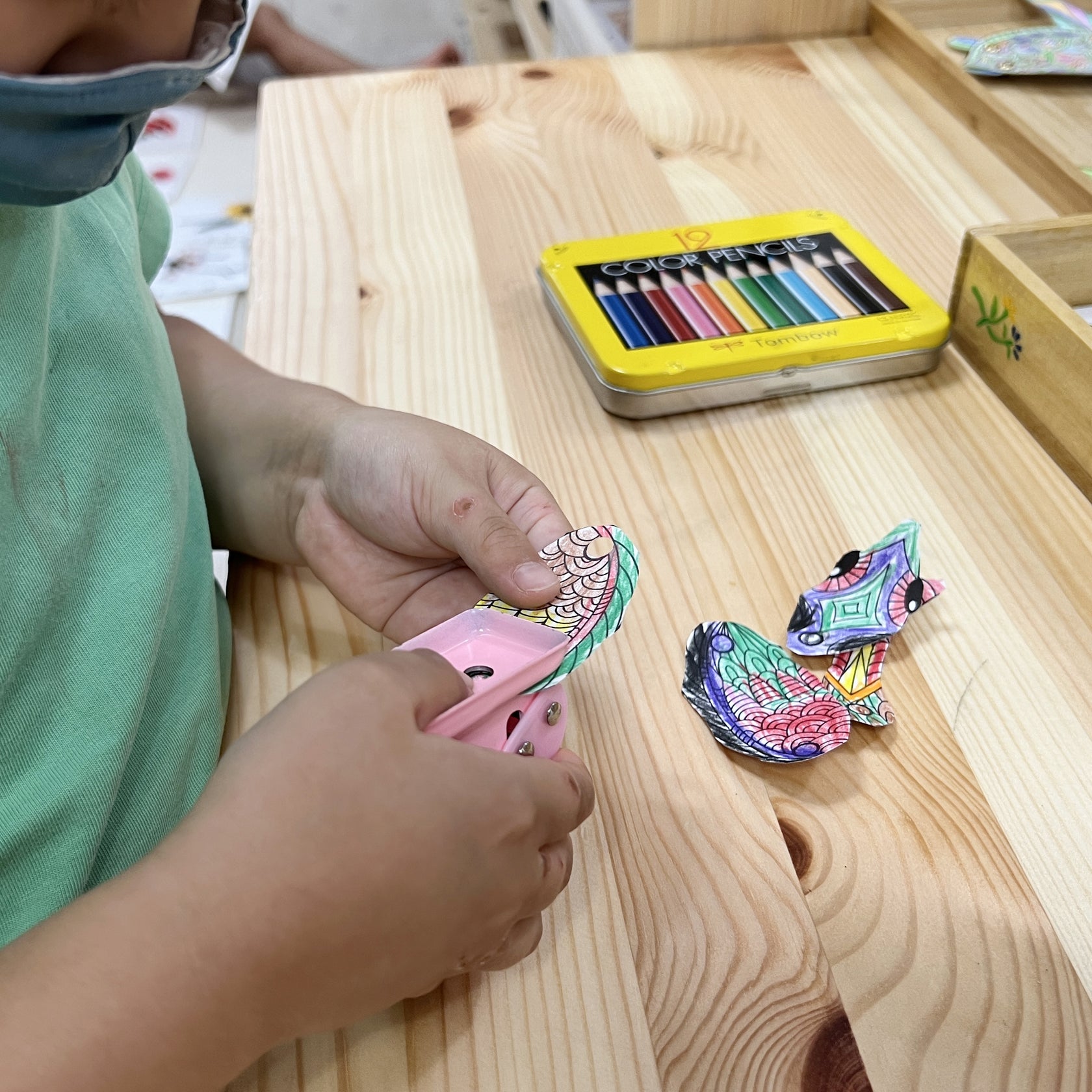 Cut & Color Split Pin Snake for Scissors and coloring Skills ...